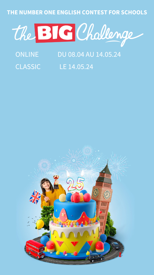 The Big Challenge - The Number One English Contest for Schools